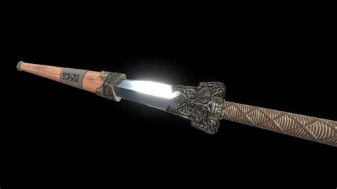 Chinese Sword Download Free 3d Model By The Ancient Forge Svein