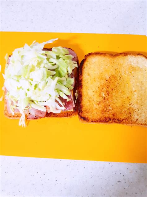 한끼로 든든한 정말 맛있는 에그베이컨토스트d