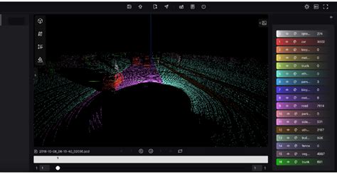 The Interface Of Point Cloud Labeling Program For Annotating Semanticstf Download Scientific