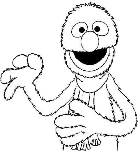 Grover Image Coloring Page Download Print Or Color Online For Free