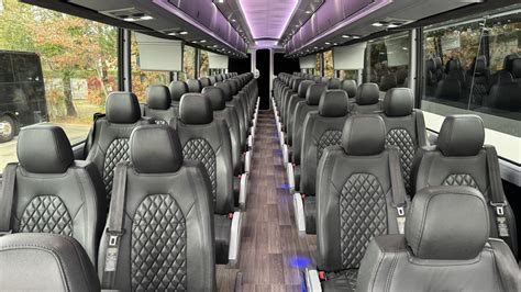 56 Passenger Motor Coach Mci Black Leather California Wine Tours