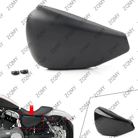 Cubierta De Carenado Lateral Para Batería Izquierda De Motocicleta Compatible Con Harley