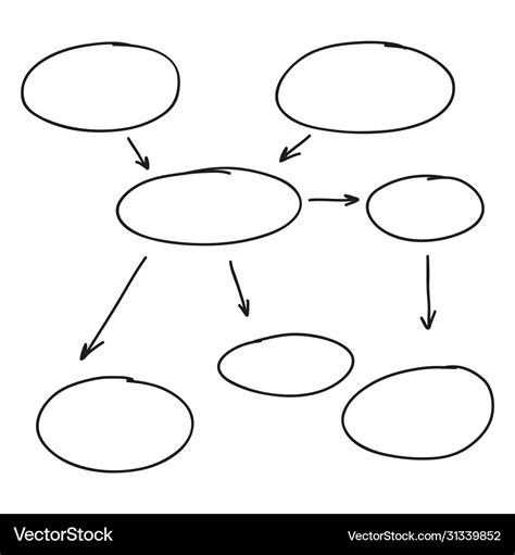 Abstract Flowchart Royalty Free Vector Image VectorStock