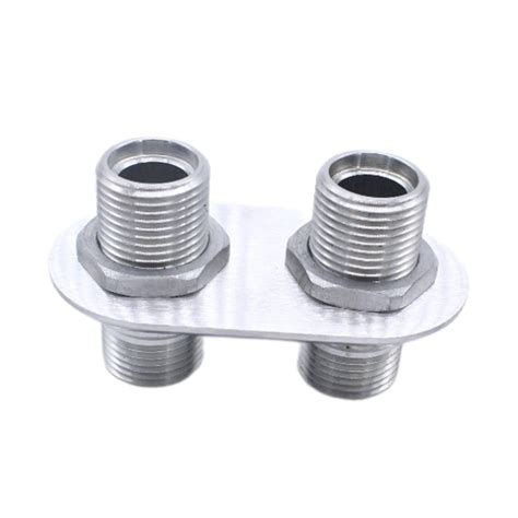 Baosity Generic 2 Port Firewall Heater Bulkhead Connector With Easy Installation Bulkhead