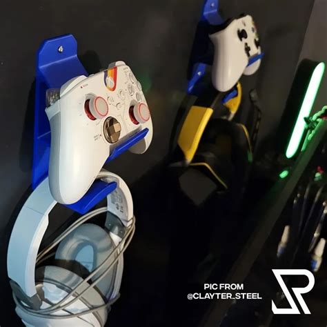 Controller And Headset Wall Mount By Rjota 3d Makerworld