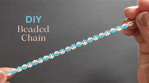 Seed Beaded Bracelet Tutorial How To Make Bead Bracelet Necklace Diy