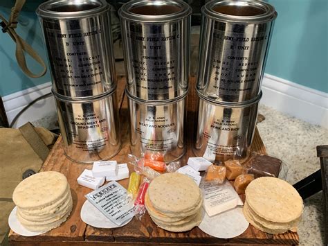 Wwii Us Army C Ration Reproduction Fully Edible Exact 55 Off