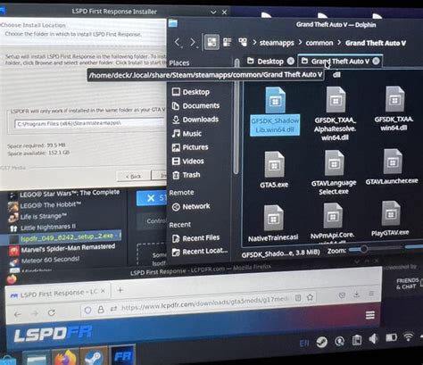 So Im Attempting To Install Lspdfr For Gta V On My Deck But When It