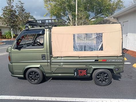 1992 Honda Acty Pickup Green Attack For Sale
