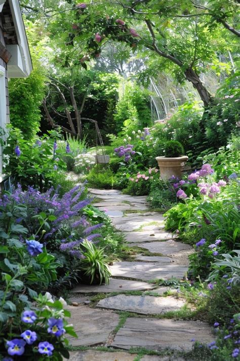 English Garden Patio Ideas English Garden Backyard Patio English