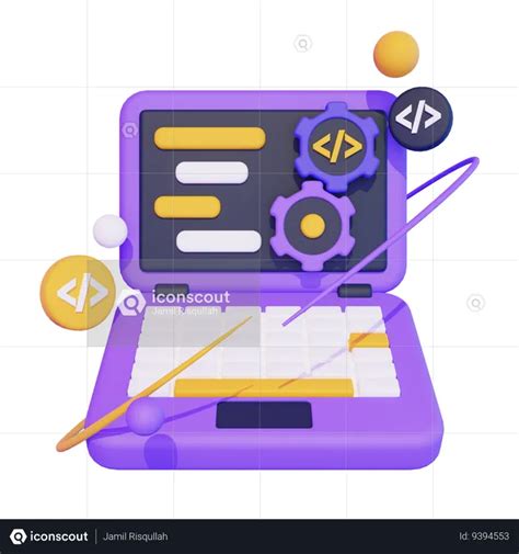 Coding 3d Icon Free Download Design And Development 3d Icons Iconscout