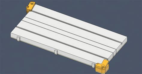 Breadboard Fixing Clamp By Pixelwave Download Free Stl Model