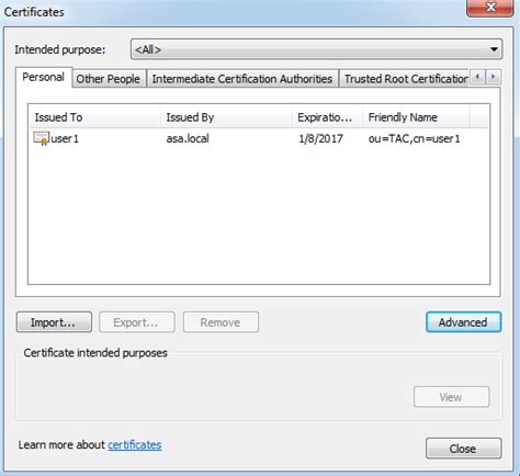 Configure Asa As A Local Ca Server And Anyconnect Headend Cisco