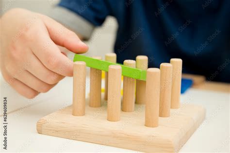 Matching The Shapes 3d Wooden Constructor Implement For Learning To