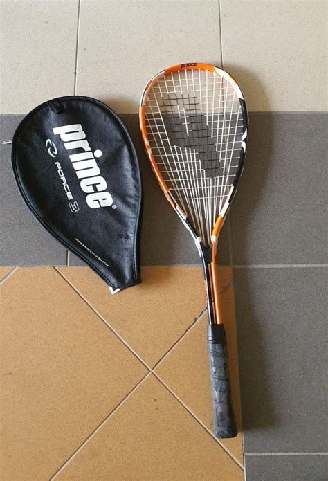 Prince Tf Smash Force 3 Squash Racquet Sports Equipment Sports And Games Racket And Ball Sports