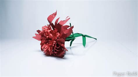 페이퍼빌드 페이퍼빌드 종이로 만든 카네이션