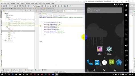 Android Animation Series Tutorial 8 Slide To Right Animation View