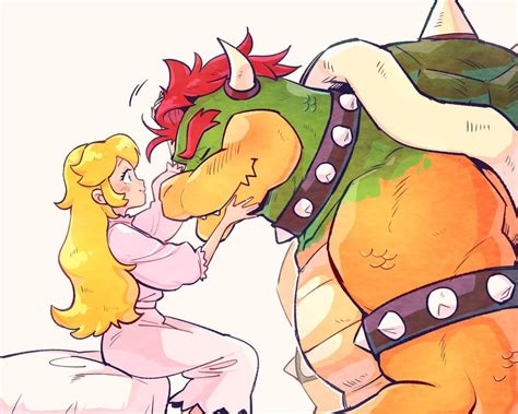 Bowser And Peach In Bed