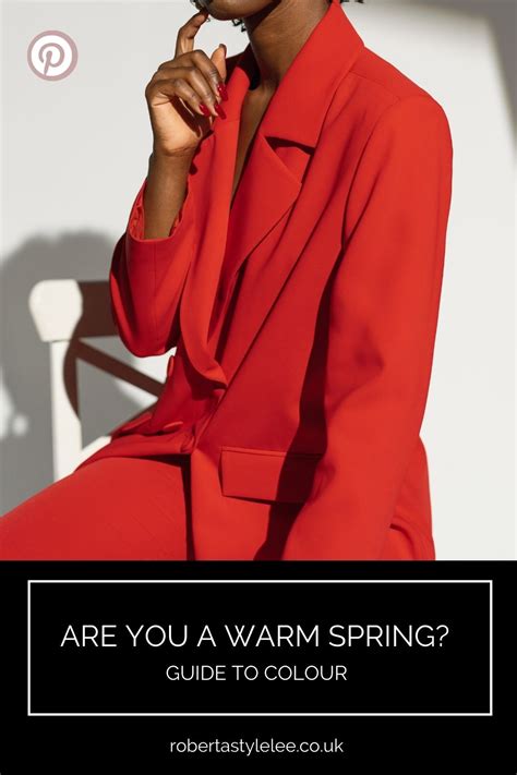 Warm Spring Colour Analysis Guide Roberta Lee The Sustainable Stylist