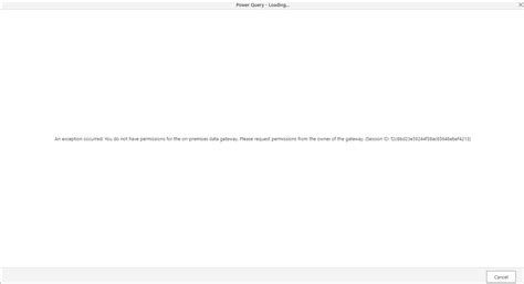 transform data using power query can t connect power platform community