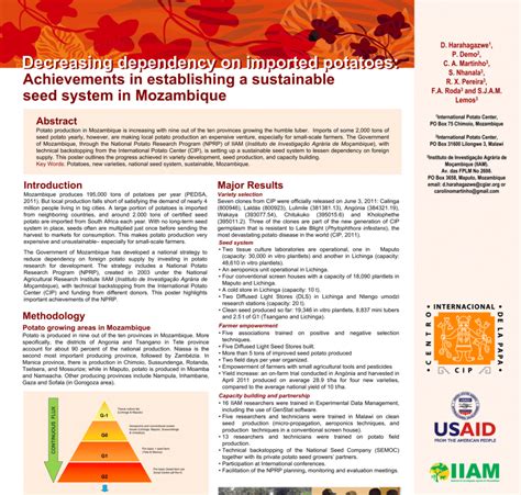 Schematic Representation Of The Seed Potato Production Scheme At Iiam