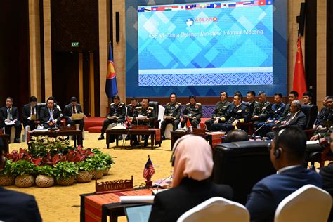 Secretary General Of Asean Participates In The Asean China Defence