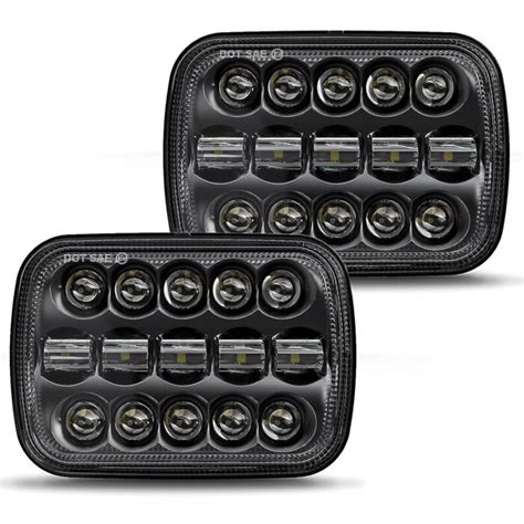 Youstar Light 5×7 7×6 Inch Led Headlights With Hilo Beam Compatible