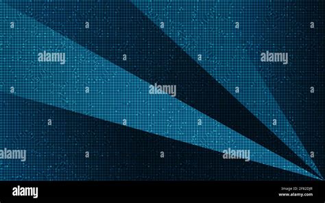 Digital Circuit Microchip On Technology Background Hi Tech Digital And Security Concept Design