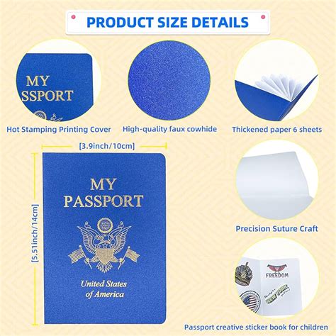 Blank Passport Book