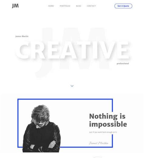 20 Best Free Responsive Html Css Portfolio Templates In 2024