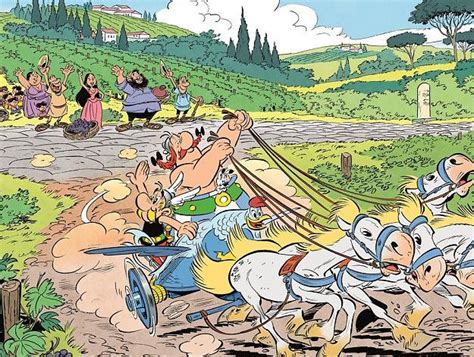Comic Reviews Asterix 37 Führt Nach Italien