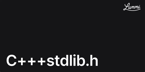 C Stdlib H Images — Free Hd Download On Lummi