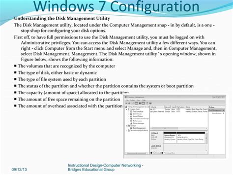 Windows 7 Configuration Ppt