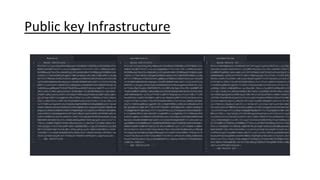 Implementation Of IPsec With PKI PPTX Internet Computing