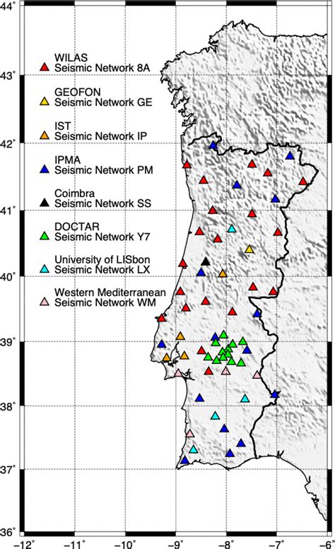Figure 1 From Imaging The Crust And Uppermost Mantle Structure Of Portugal West Iberia With 2
