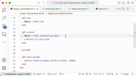 Ruby On Rails入門 Crud操作編 全20回 プログラミングならドットインストール