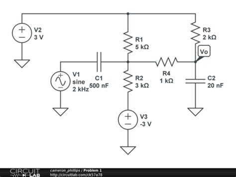 Problem 1 Circuitlab