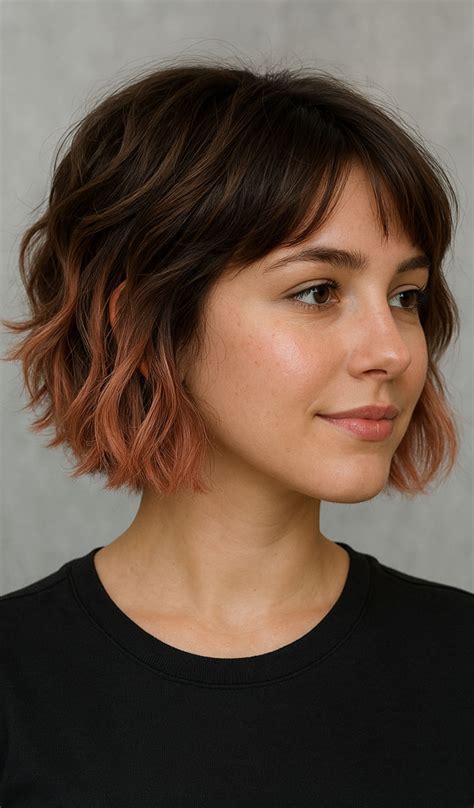 Trendy Ombre And Balayage Ideas For Short Hair Bob Haircut