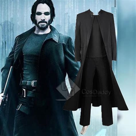 Neo Costume The Matrix Costume Superhero Outfit Party Suit