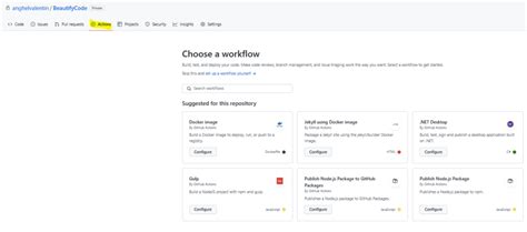 github actions for publishing asp docker image to the registry