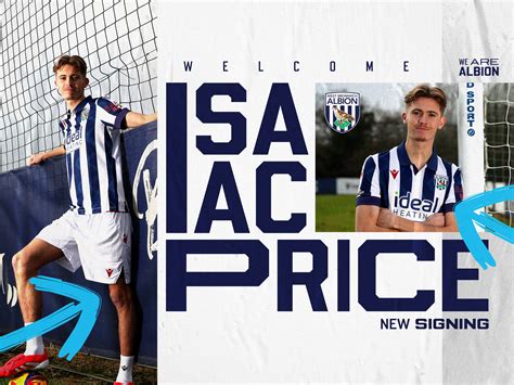 Albion Complete Isaac Price Signing West Bromwich Albion