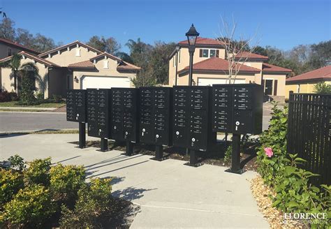 Exterior Cluster Mailboxes