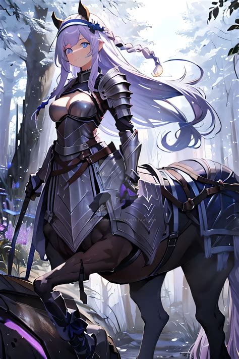 Anime Female Centaur By Artfulawakening On Deviantart
