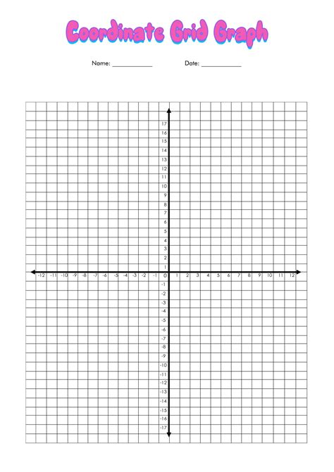 12 Free Coordinate Grid Worksheets Free Pdf At