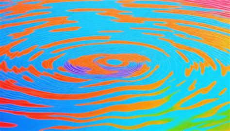 파동 함수 붕괴 물 파문 물결 생생한 다채로운 리플 배경 일러스트 및 사진 무료 다운로드 Pngtree