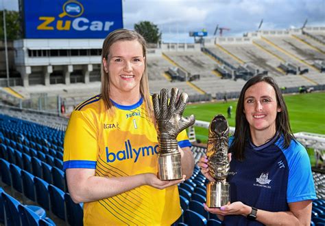 Dublin And Roscommon Stars Hannah Tyrell And Helena Cummins Collect 2025 Zucar Golden Boot And