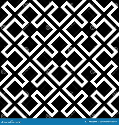 Black Background Vector Seamless Repeted Pattern Design Stock Vector Illustration Of Diagonal