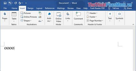 Adding The Phi Symbol In Word Ø Symbol In Word