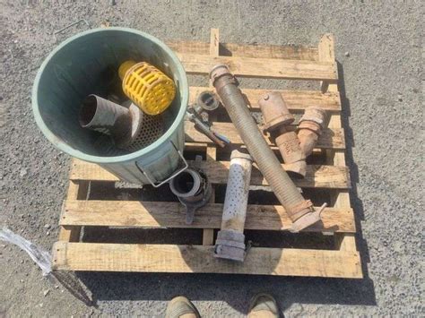 Assorted Camlock Fittings Gate Valve And Foot Valve Strainer Tvaa Pty Ltd Ta Tomkins Valuers