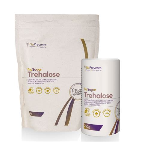 Nusugar Trehalose Von Nuprevento Gesundheitsmanufaktur